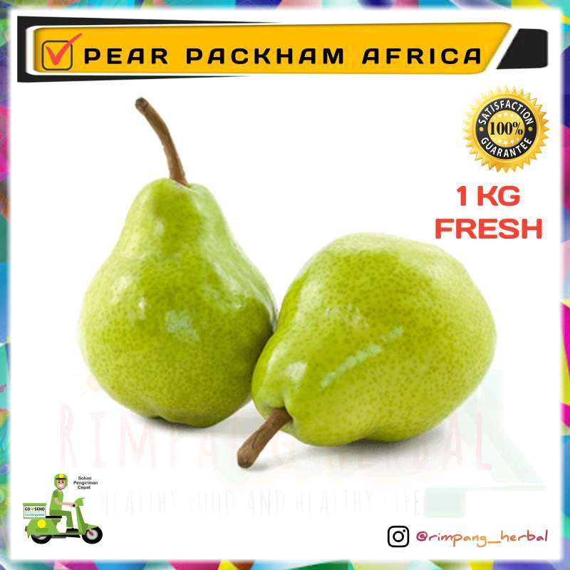 Jual Pear Packham | Pear Hijau | Buah Segar | Promo 1kg Di Seller ...