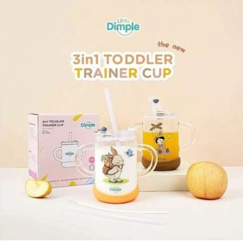 Jual Little Dimple 3in1 Training Cup 250ml - Gelas Minum Anak Di Seller ...
