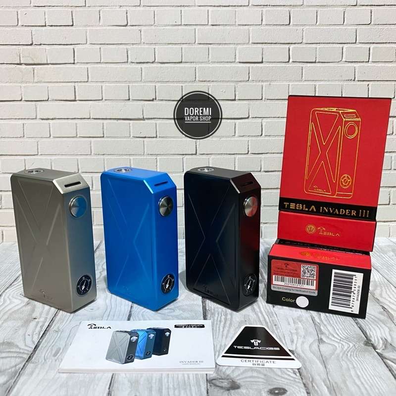 Jual Tesla Invader 3 Original Di Seller Doremivaporshop - Gedong, Kota ...