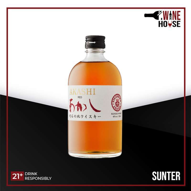 Jual Akashi Red - Japanese Blended Whisky di Seller Wine House Sunter ...