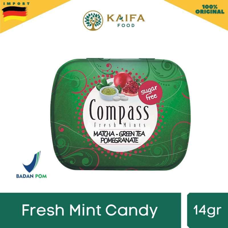 Jual Compass Fresh Mint Candy (permen Mint Sugar Free) 14gr Di Seller ...