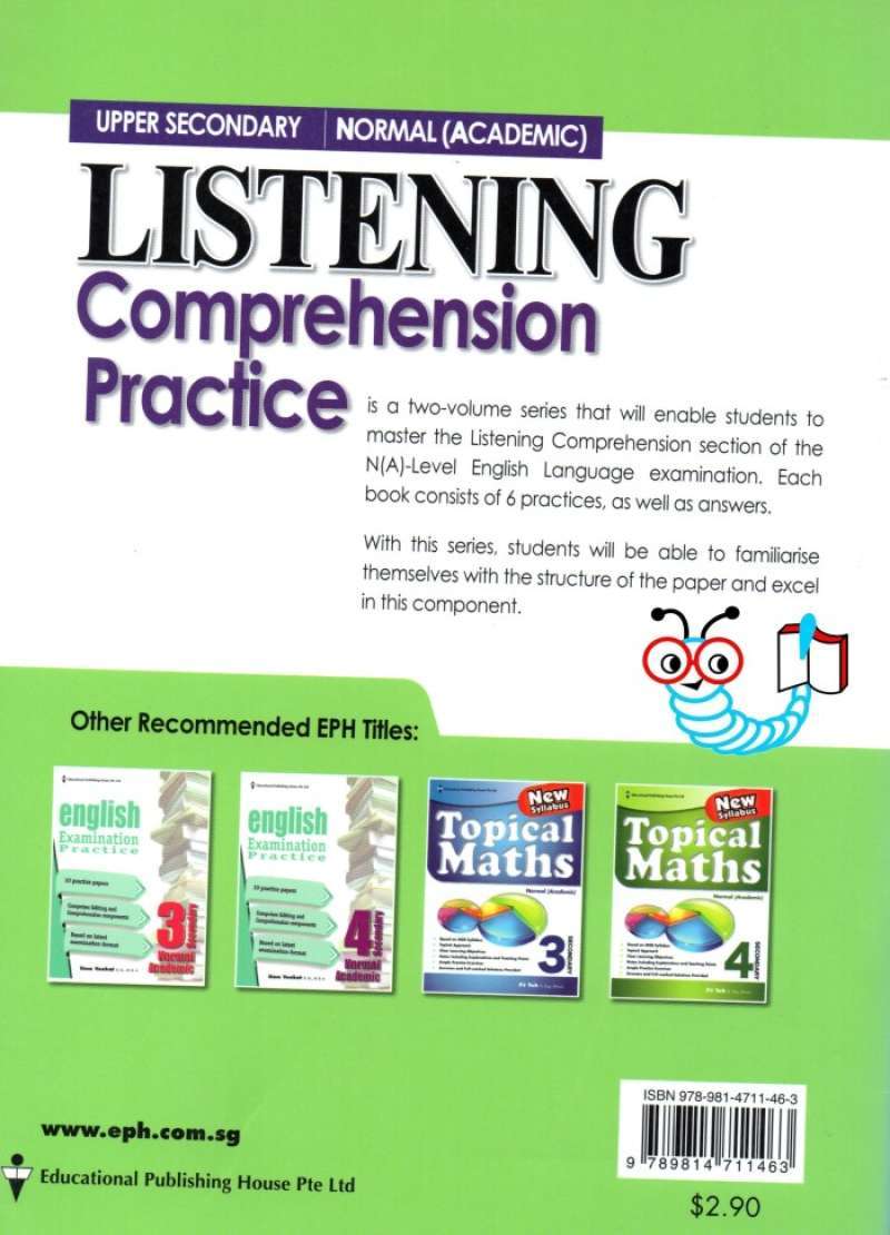 Promo Original Listening Comprehension Practice : Upper Secondary N (a ...