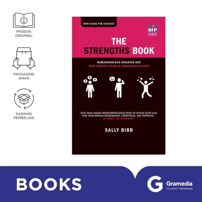 Promo Original THE STRENGTHS BOOK Buku Self Improvement Development ...