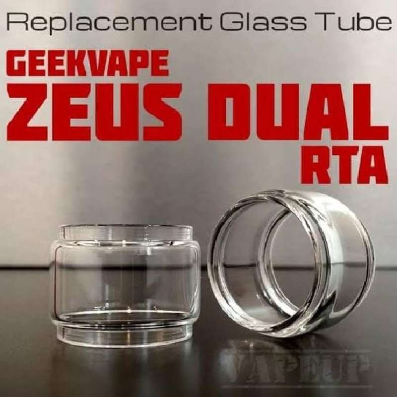 Jual ZEUS DUAL REPLACEMENT GLASS BUBBLE TUBE kaca zeus dual cembung di ...
