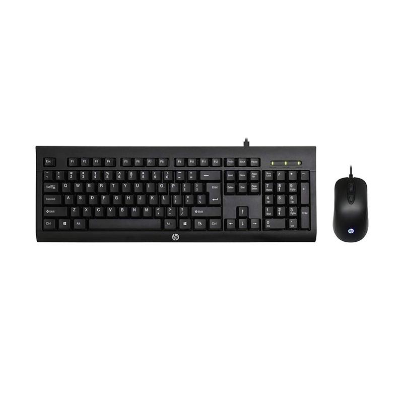 Jual HP KM100 Combo Keyboard Mouse Gaming di Seller Ans Comp Official ...