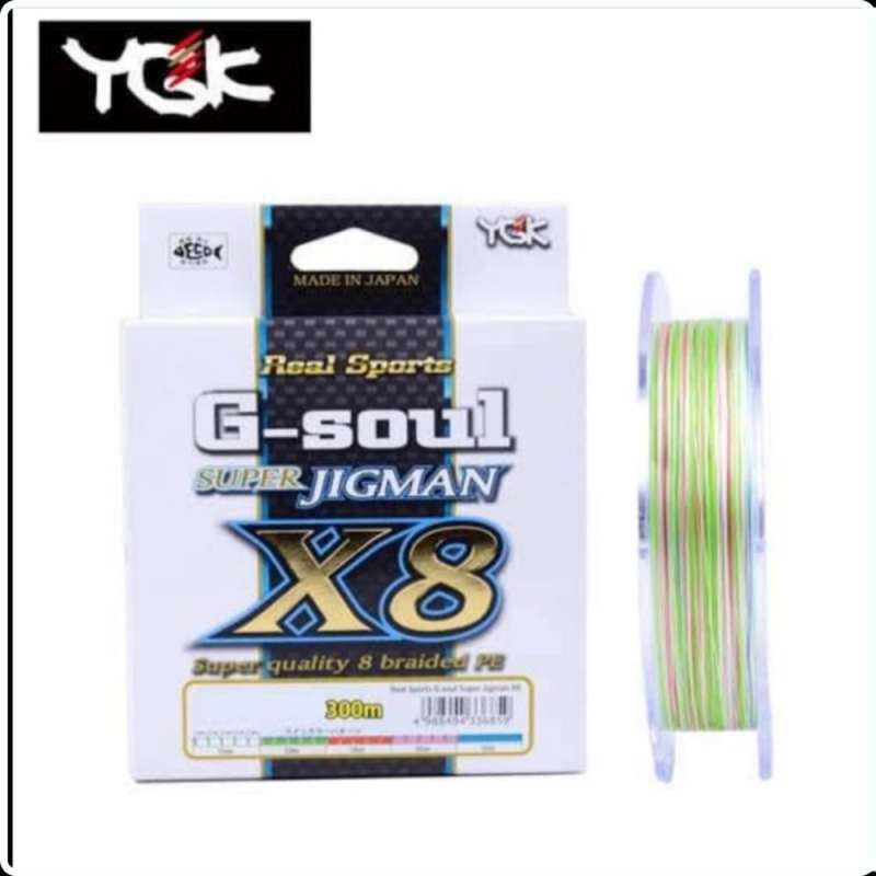 Jual Senar Pe Ygk Gsoul Super Jigman X8 300M #3 Kode 177 di Seller ...