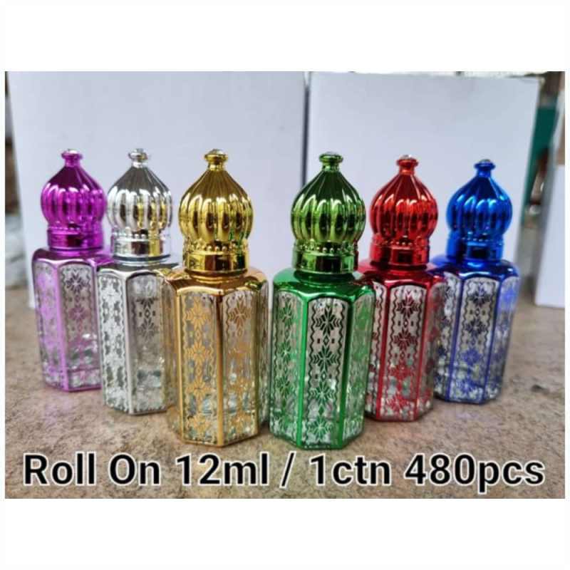 Jual Botol Parfum Arab Kubah Uv | Ukuran 12Ml | Harga Per Lusin Kode ...