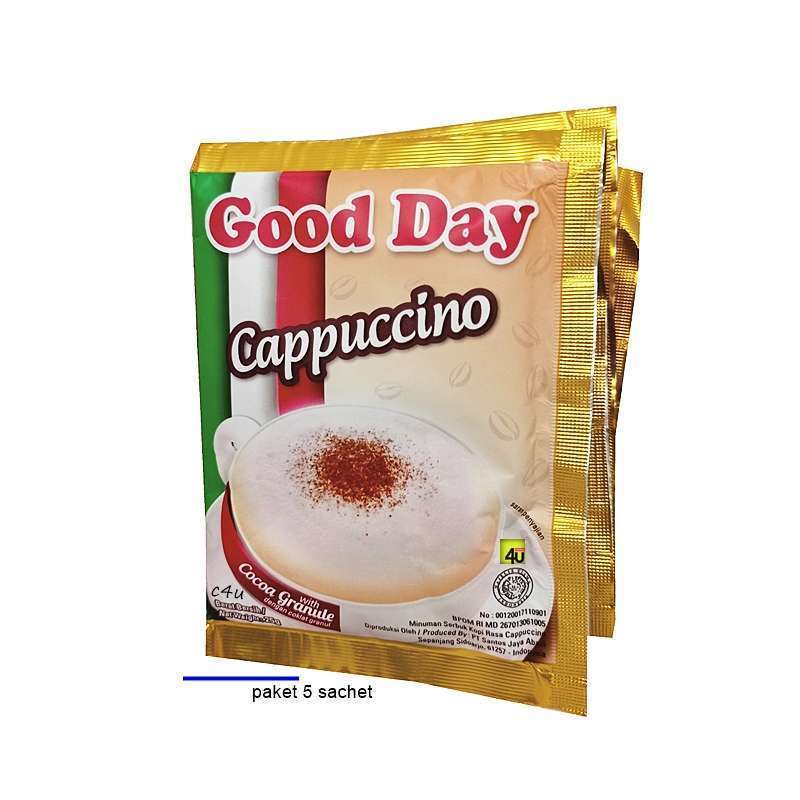 Jual Good Day CAPPUCCINO - PAKET 5 SACHET di Seller Sumarno mart ...