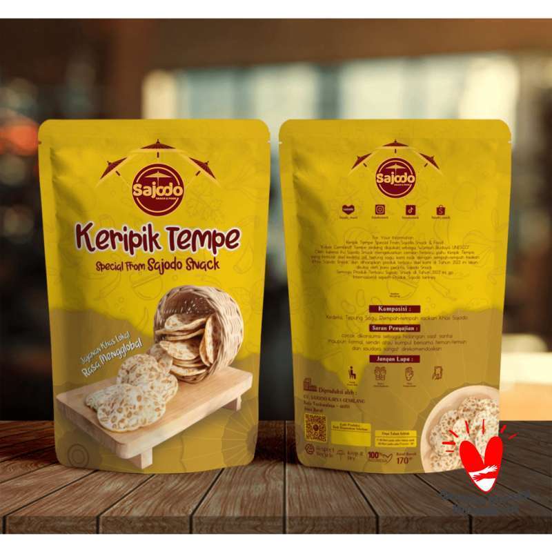 Jual Keripik Tempe Sajodo Snack Di Seller Tasaji Food Mustika Sari Kota Bekasi Blibli