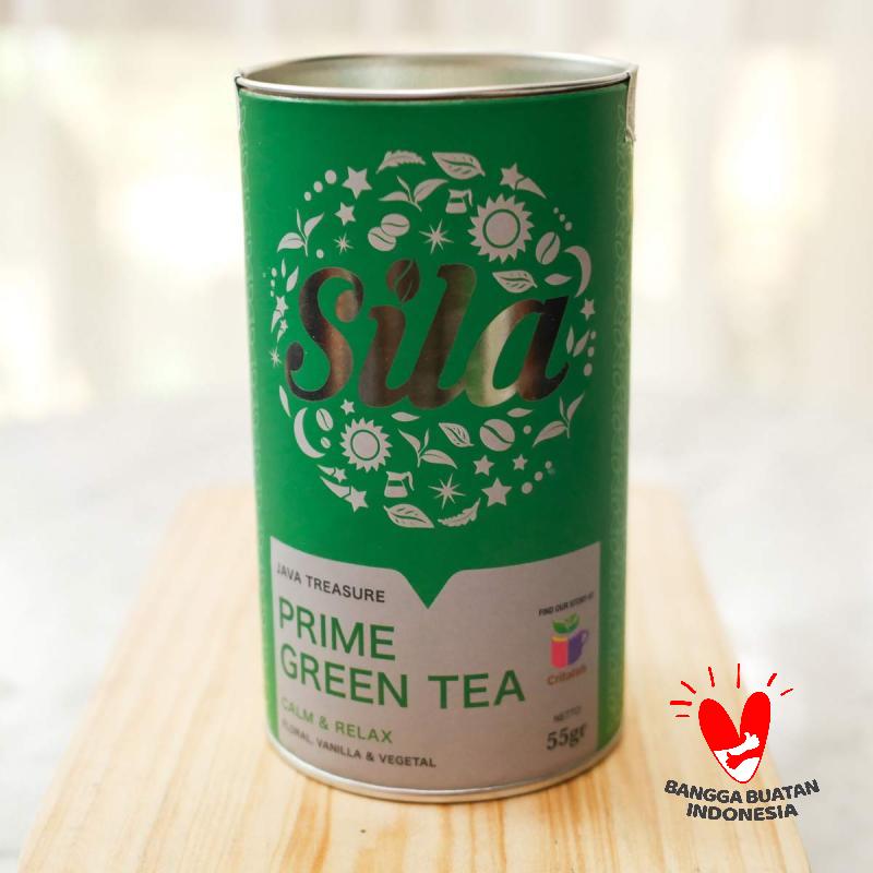 Jual SILA Prime Green Tea [55 g/ Kemasan Kaleng] di Seller Sila Tea ...
