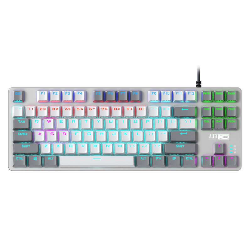 Promo Altec Lansing Keyboard Gaming Algk-8404 - Rgb Blue Switch Ten Key ...