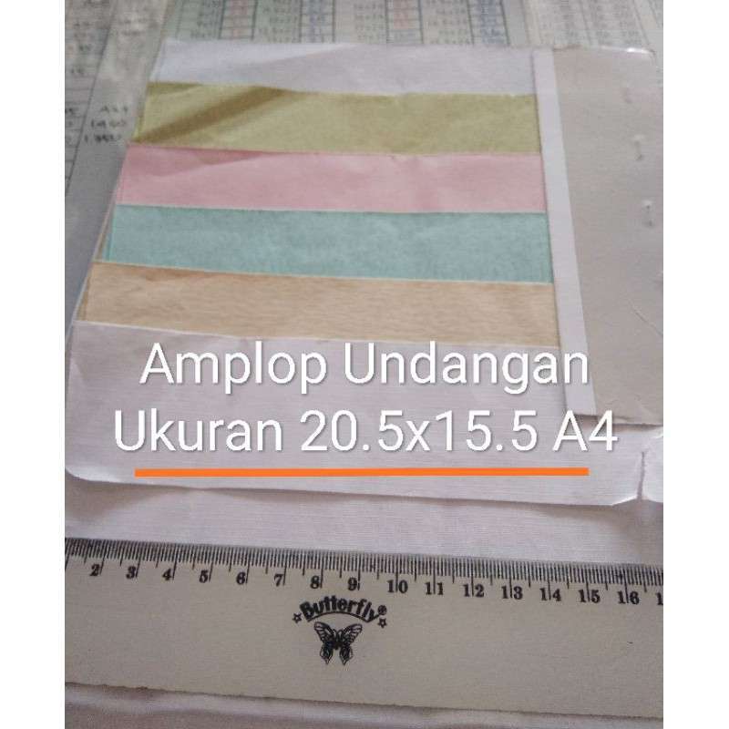 Jual QQ Amplop Undangan A5 Polos Linen Hamer di Seller Toko OlshopKu ...