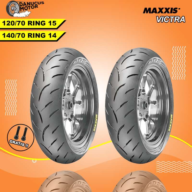 Promo Paket Ban Motor YAMAHA XMAX - MAXXIS VICTRA 120/70 R15 & 140/70 ...