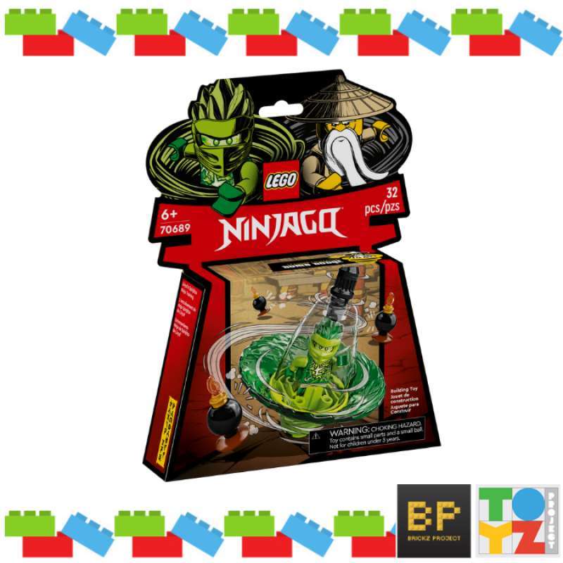Jual LEGO 70689 Ninjago Lloyd's Spinjitzu Ninja Training di Seller Toyz ...