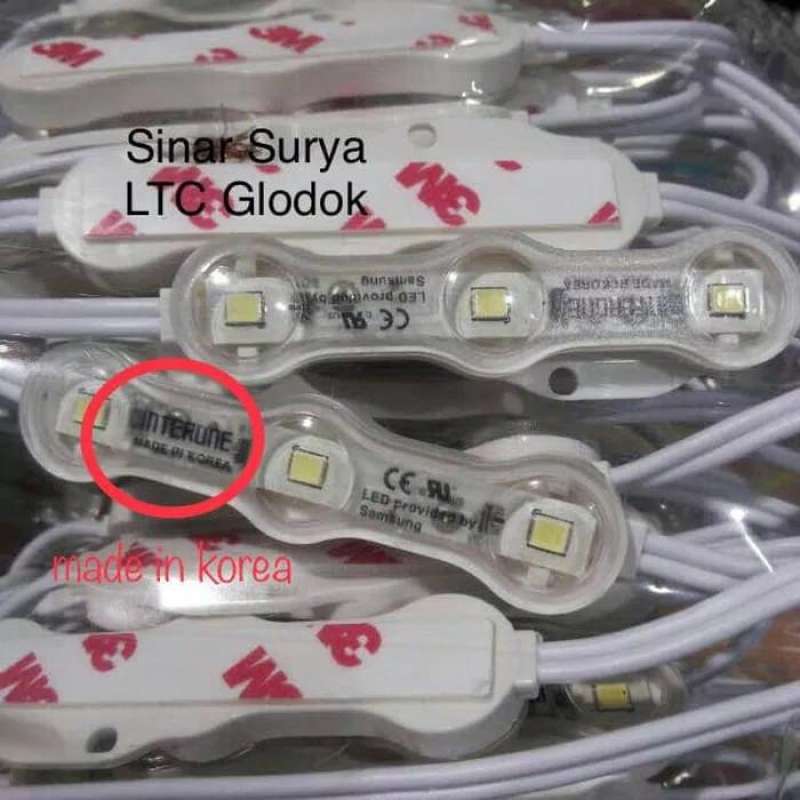 Jual Lampu led modul samsung MADE IN KOREA putih di Seller Sumber ...