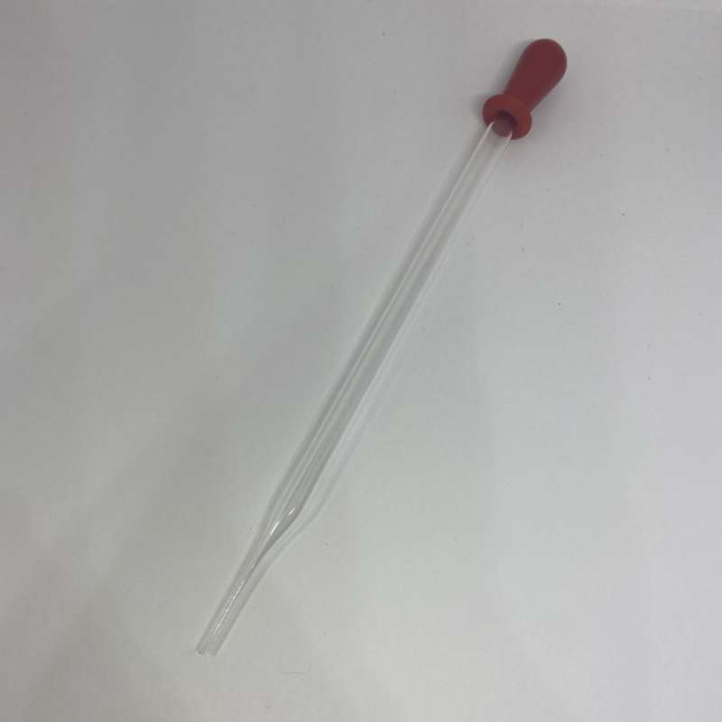 Jual Pipet Kaca 15cm 15 Cm Karet Merah Glass Pipette Tetes Kimia ...