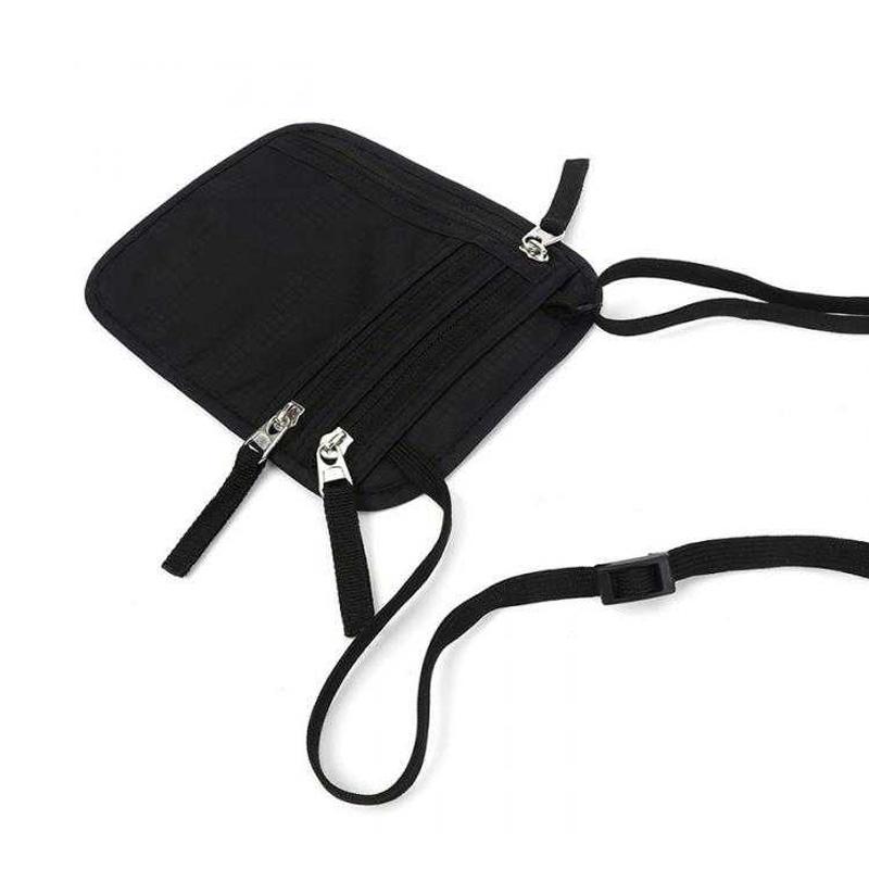 Jual Enable Man J2Y Hidden Travel Pouch Anti RFID - HITAM di Seller ...
