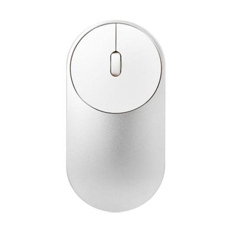 Jual Xiaomi Mi Portable Wireless Mouse Bluetooth - Silver [Original] di ...