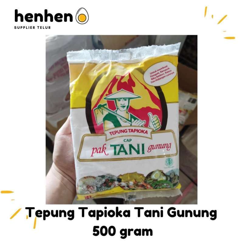 Jual TEPUNG TAPIOKA SAGU PAK TANI 500 gram Ready Stock di Seller HEN ...