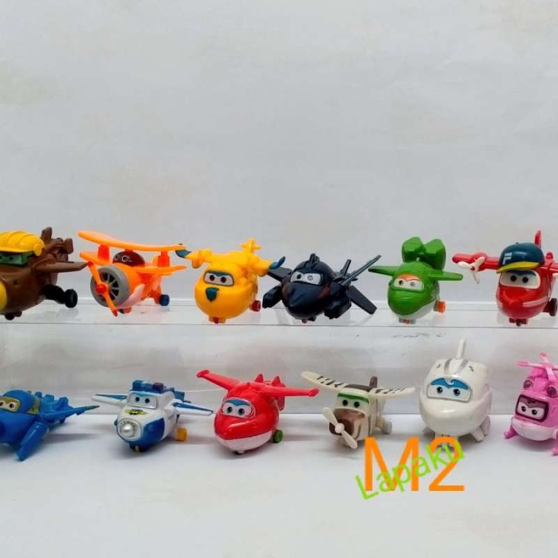 Jual MAINAN FIGURE PAJANGAN TOPPER CAKE SUPER WINGS SET 12PCS di Seller ...