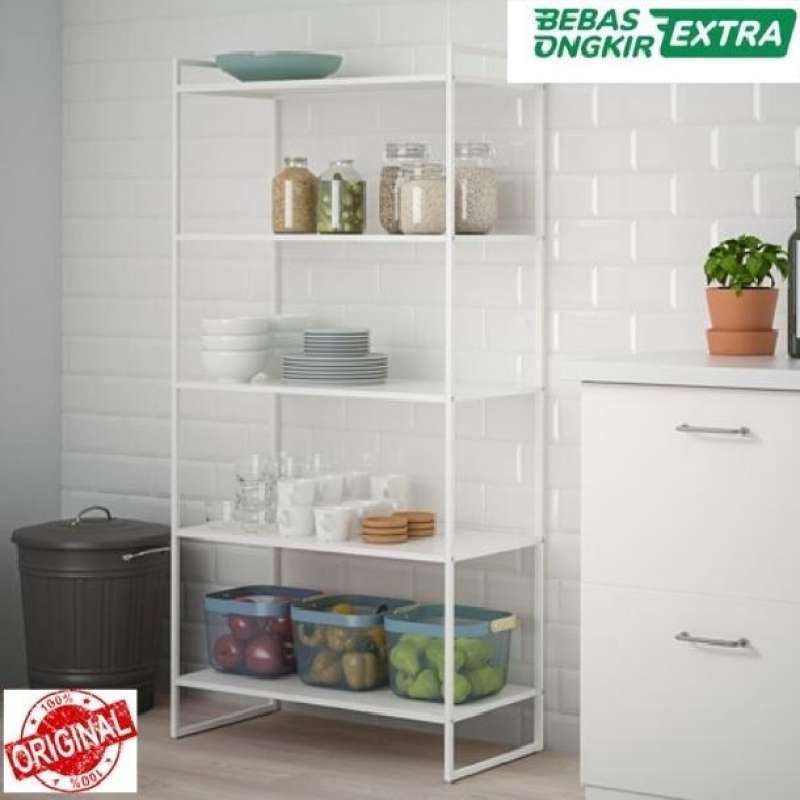 Jual Rak Papan Besi 5 Tingkat Serbaguna Kokoh 80x38x160cm Original ...