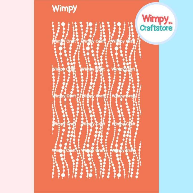 Jual Polymer Clay Silk Screen Cetakan Texture Motif Stencil Screen ...