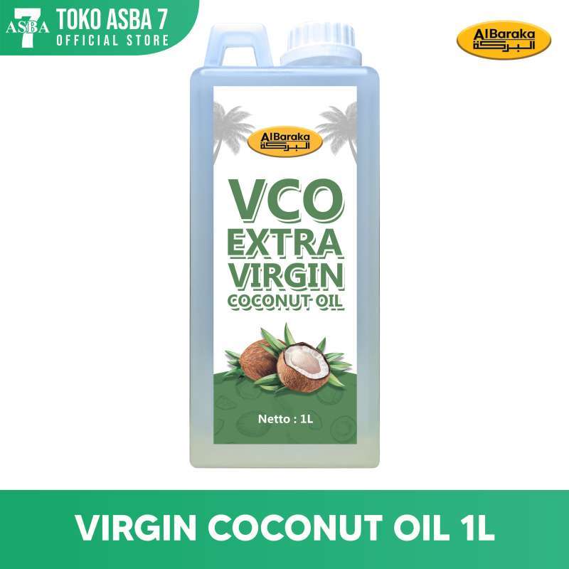 Promo Al Barakah Extra Virgin Coconut Oil 500ml & 1L Diskon 1% di ...