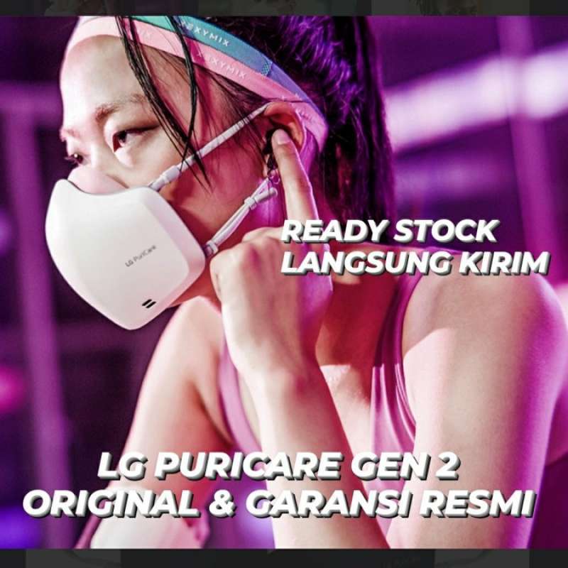 Jual LG PURICARE MASK MASKER GEN 2 / 2ND GEN WEARABLE AIR PURIFIER di ...