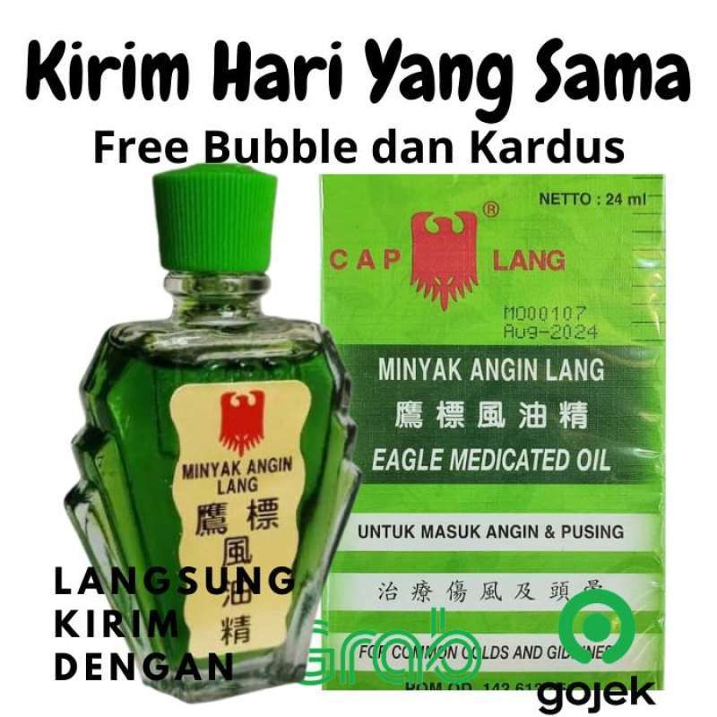 Jual Ppo Minyak Angin Jadul Cap Lang Jumbo 24 Ml Di Seller Toko Obat ...