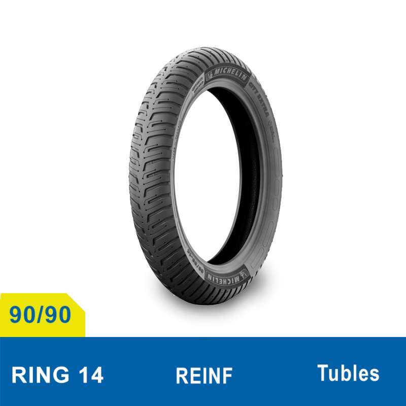 Promo Michelin Ban Motor City Extra 90/90 Ring 14 - Ban Tubles Diskon ...