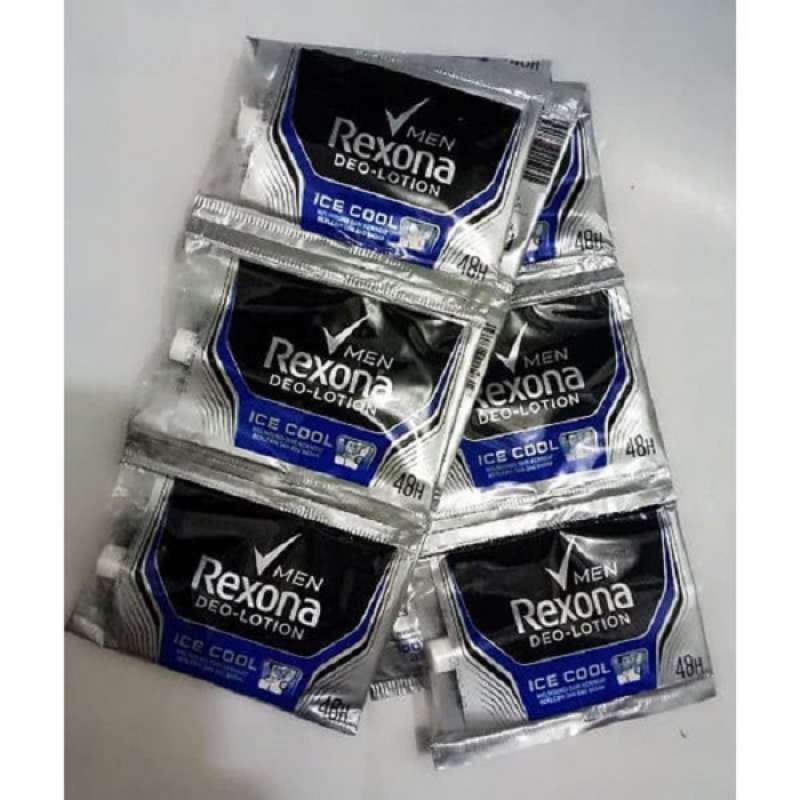 Promo Rexona Deo-Lotion Sachet [9 gr / 144 Sachet / Karton] Biru Diskon ...
