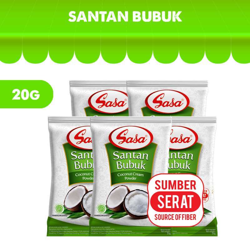 Jual SASA SANTAN BUBUK 20GR X 5 PCS di Seller Sasa Mart - Jurumudi ...