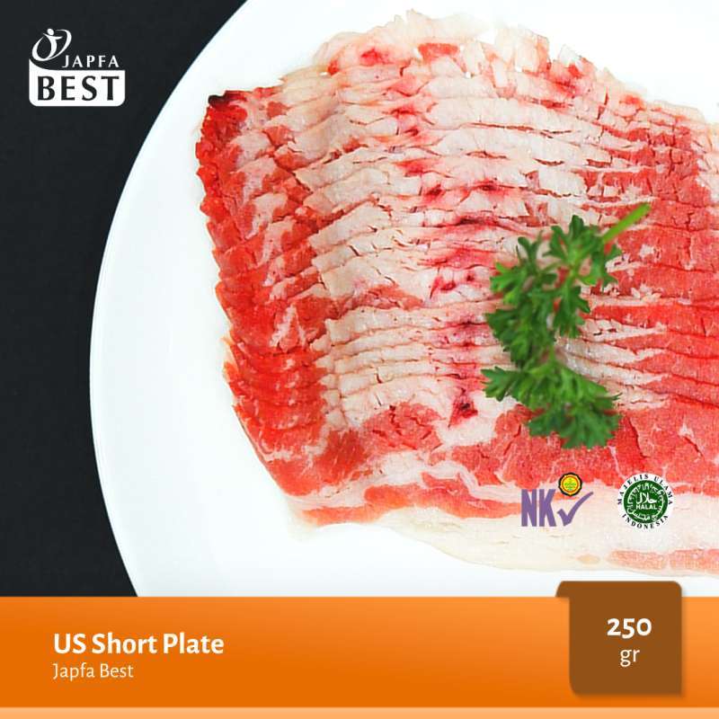 Promo Daging Sapi US Shortplate Beef Slice 250 gr Halal Diskon 19% di ...