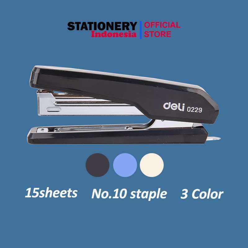 Jual STAPLES STAPLER Mini Portable No. 10 Stapler Stapler School Office Supplies DELI - E0229 di ...
