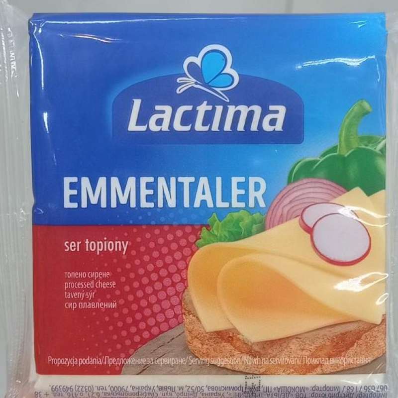 Jual Lactima Emmentaler Cheese Slice 130gr Di Seller Glenmoree - Pradah ...