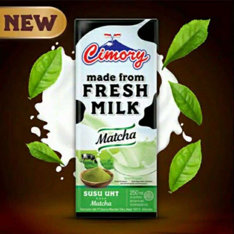 Jual Cimory Uht Milk Matcha [250ml] Di Seller Atharrazkamart ...