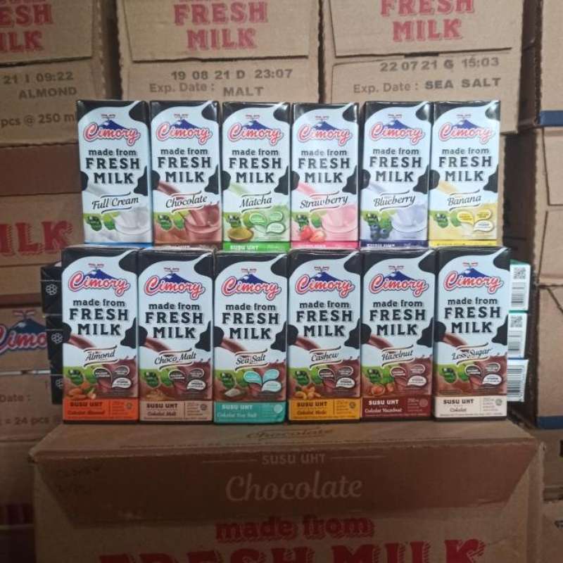 Jual Cimory Uht Milk Matcha [250ml] Di Seller Atharrazkamart ...