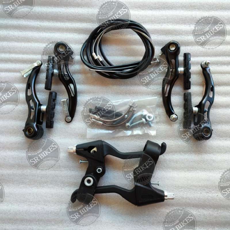 Jual REM V SET V BRAKE SET BESI + PLASTIK SEPEDA GUNUNG MTB BMX. ETERNA ...