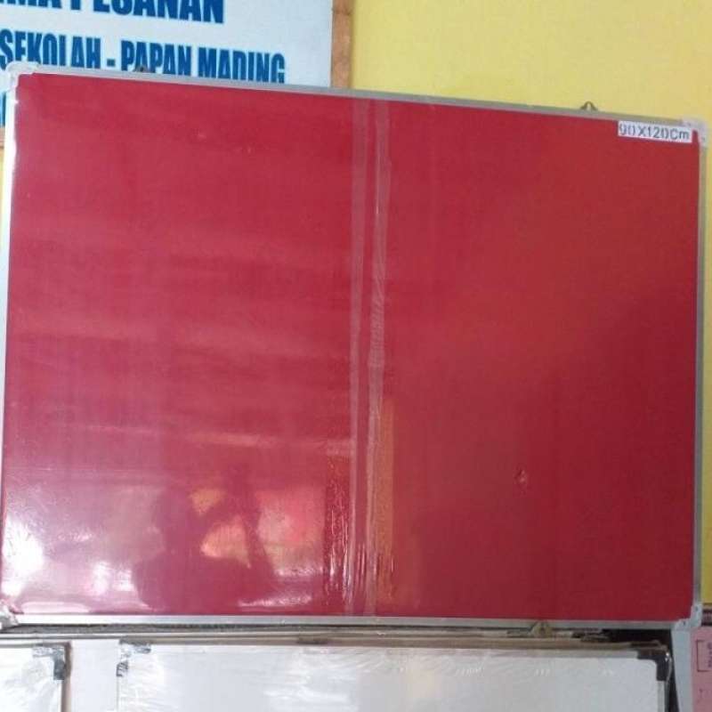 Promo Papan Mading Softboard Bludru 90x120 Diskon 7% Di Seller Parveen ...