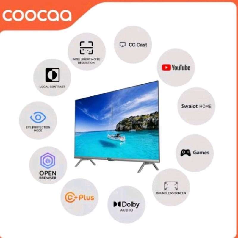 Jual Led Tv 43 Inch Coocaa 43s3u Smart Tv 43 Di Seller Grosir ...