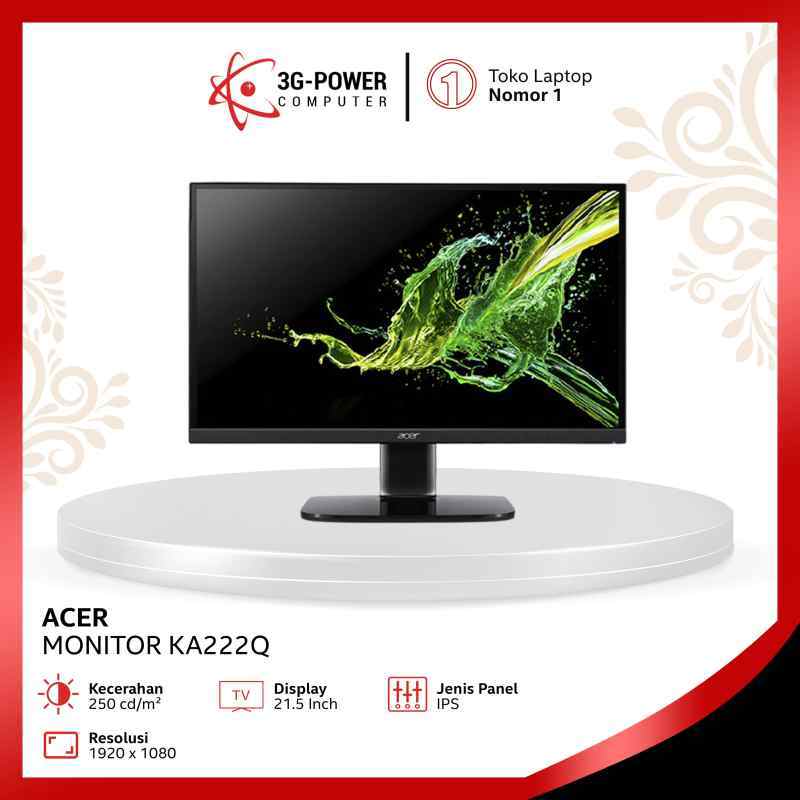 Promo Acer KA222Q - Monitor - [21.5 FHD IP 1ms(VRB) 75Hz SRGB 100% ...