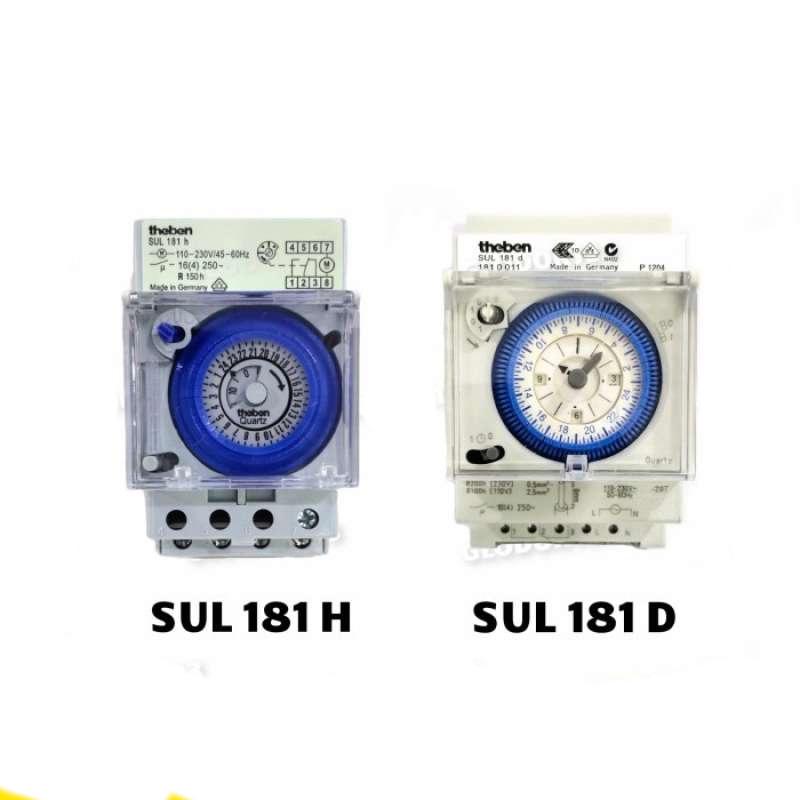 Promo Timer Analog Theben Switch 24jam Panel Otomatis Sul 181d 181h