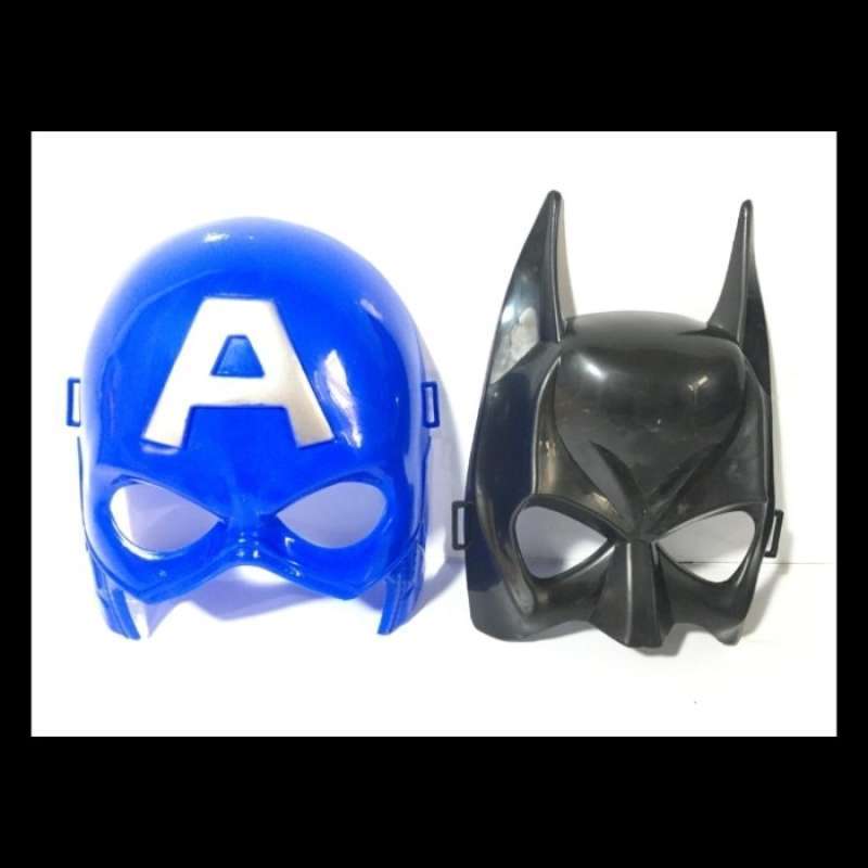 Promo MAINAN TOPENG ANAK CAPTAIN AMERICA - BATMAN - IRON MAN Diskon 5% ...