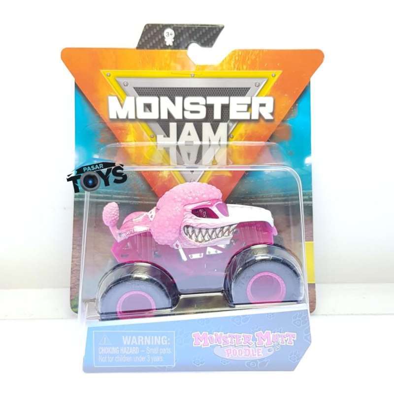 Jual Monster Jam Monster Mutt Poodle Truck 1:64 True Metal 2020 di ...