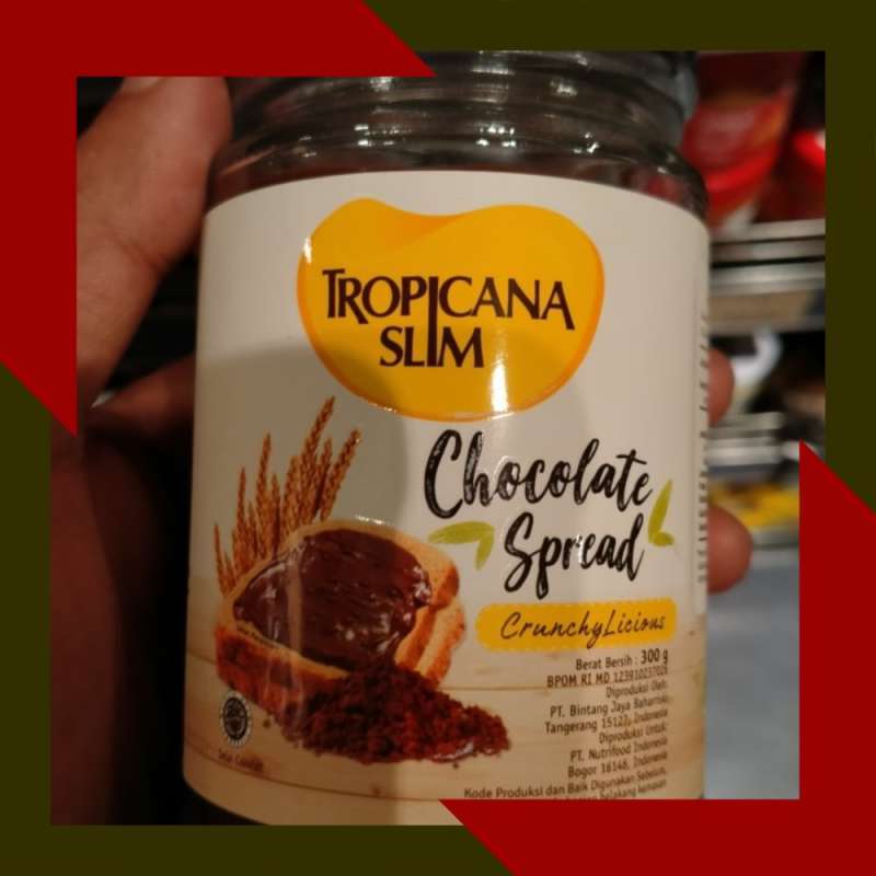 Promo Tropicana Slim Chocolate Spread 300gr Selai Coklat Tropicana Slim Diskon 11 Di Seller