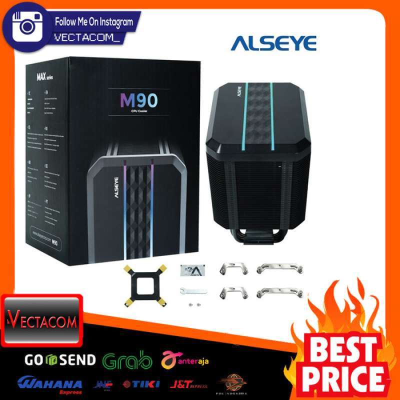 Jual Cpu Cooler Alseye Max-Series M90 Argb di Seller PM_o1 - | Blibli