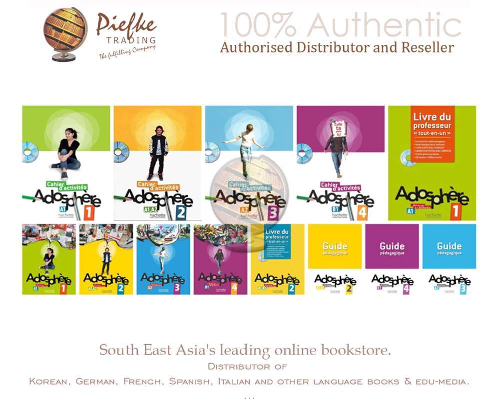 Jual Adosphere 1, 2, 3, 4 : Student Book, workbook, Teachers Guide, CD ...