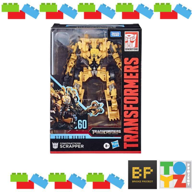 Jual Transformers Studio Series 60 Voyager Class Constructicon Scrapper ...