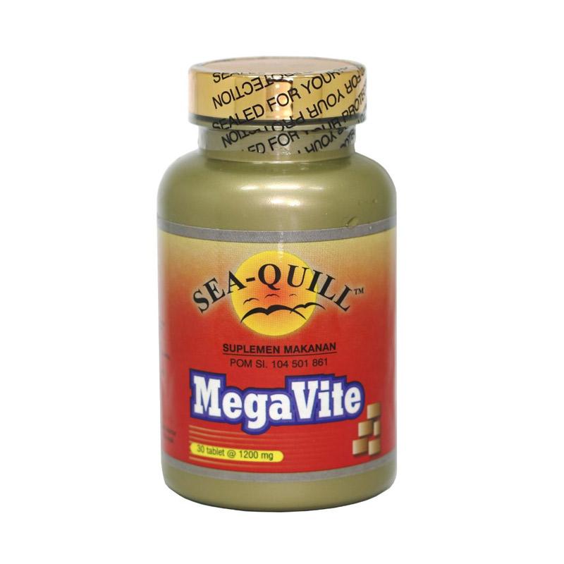 Promo Sea Quill Megavite Multivitamin [30 Tablet] Diskon 17% Di Seller ...