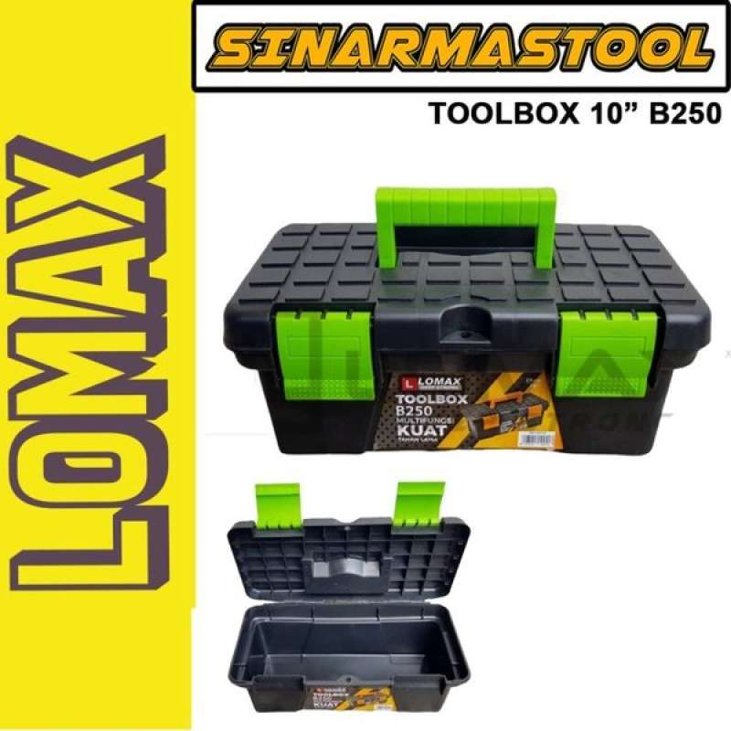 Jual Toolbox Kecil Tool Box Mini Kotak Penyimpanan Alat Perkakas Lomax ...